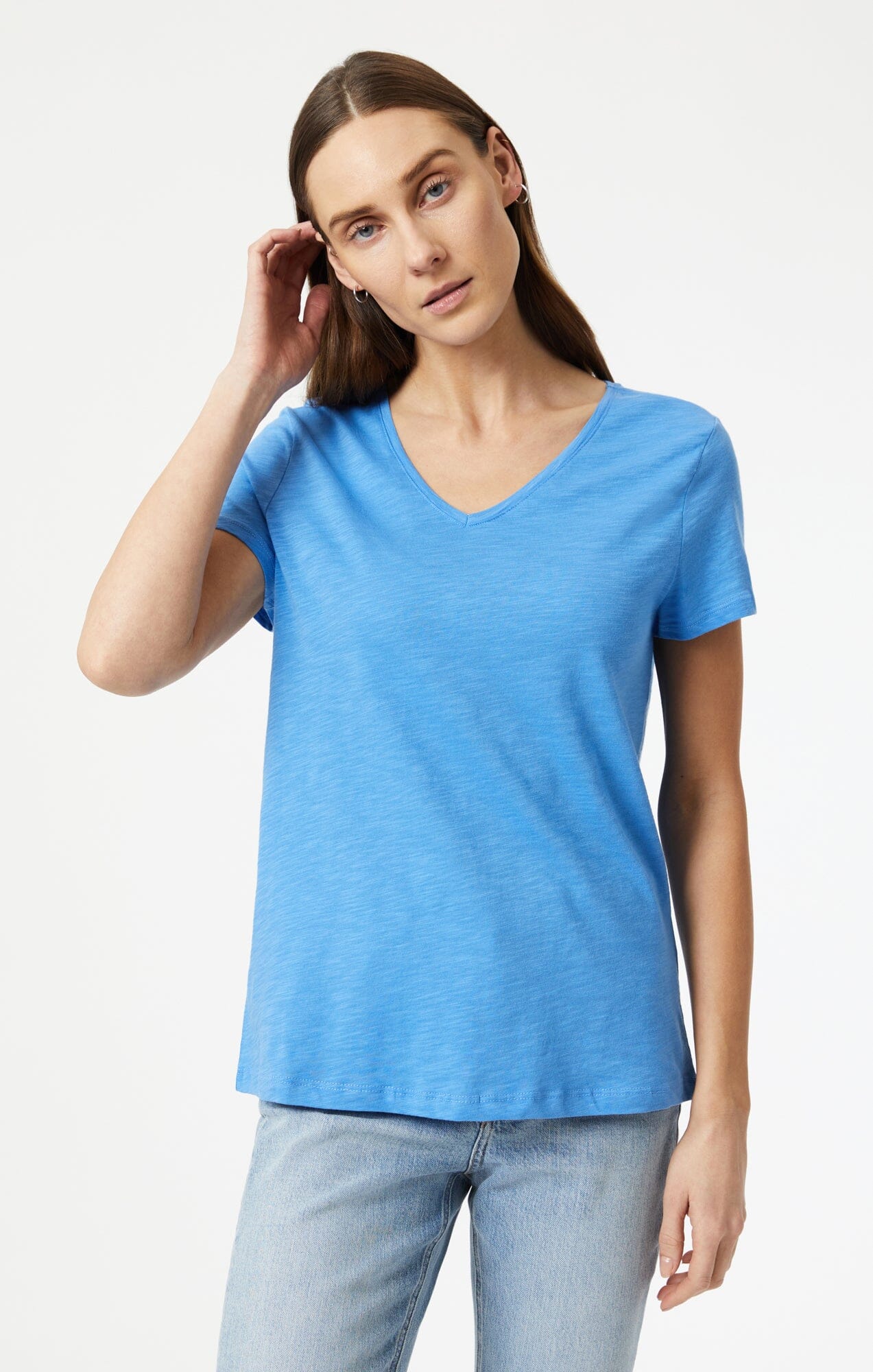 Women's V-Neck T-Shirts – Mavi Jeans