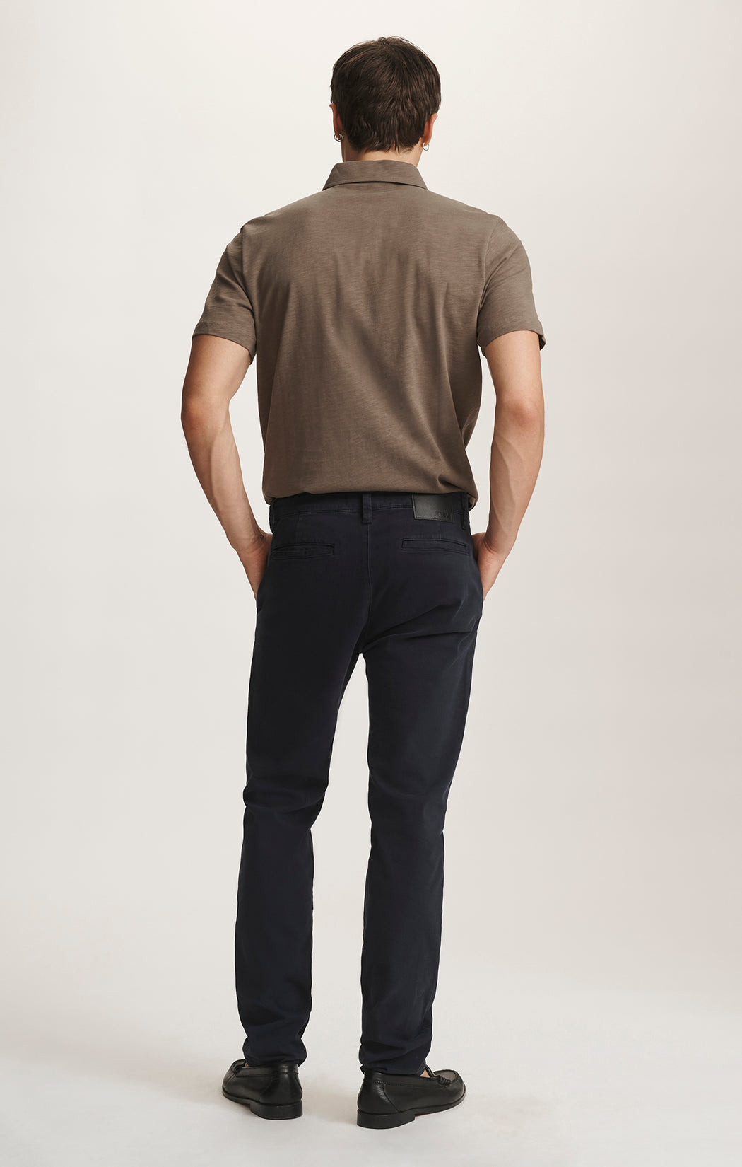 Mavi Men's Milton Slim Straight Chino Pants In Dark Navy Casual Twill ...