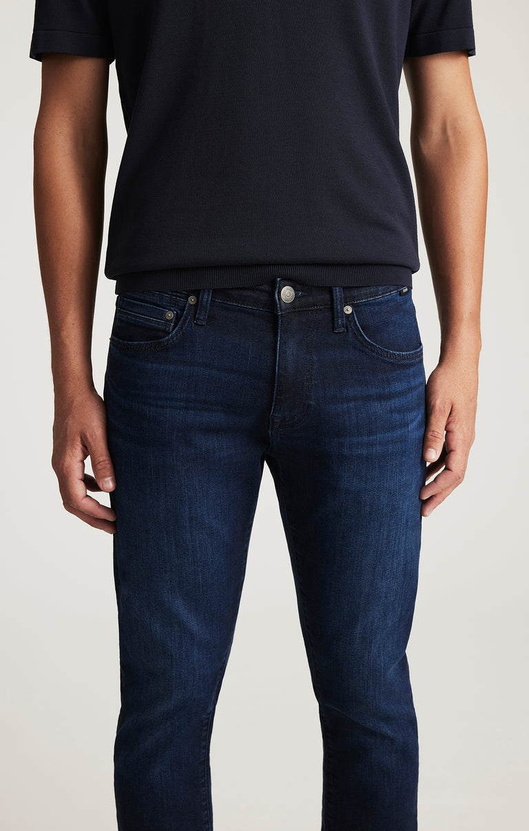 Mavi Men's Jake Slim Leg In Deep Brushed Williamsburg – Mavi Jeans