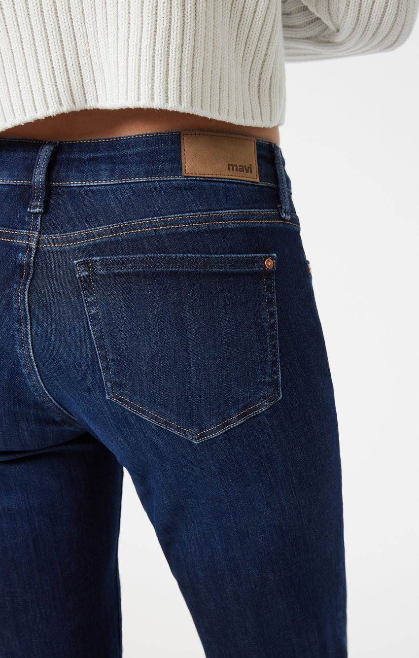 Mavi Women's Emma Slim Boyfriend In Deep Flex Blue – Mavi Jeans