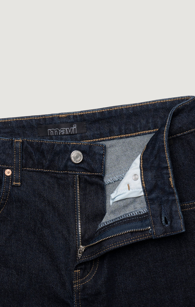 Mavi Women's Nica Barrel In Rinse Classic Blue – Mavi Jeans