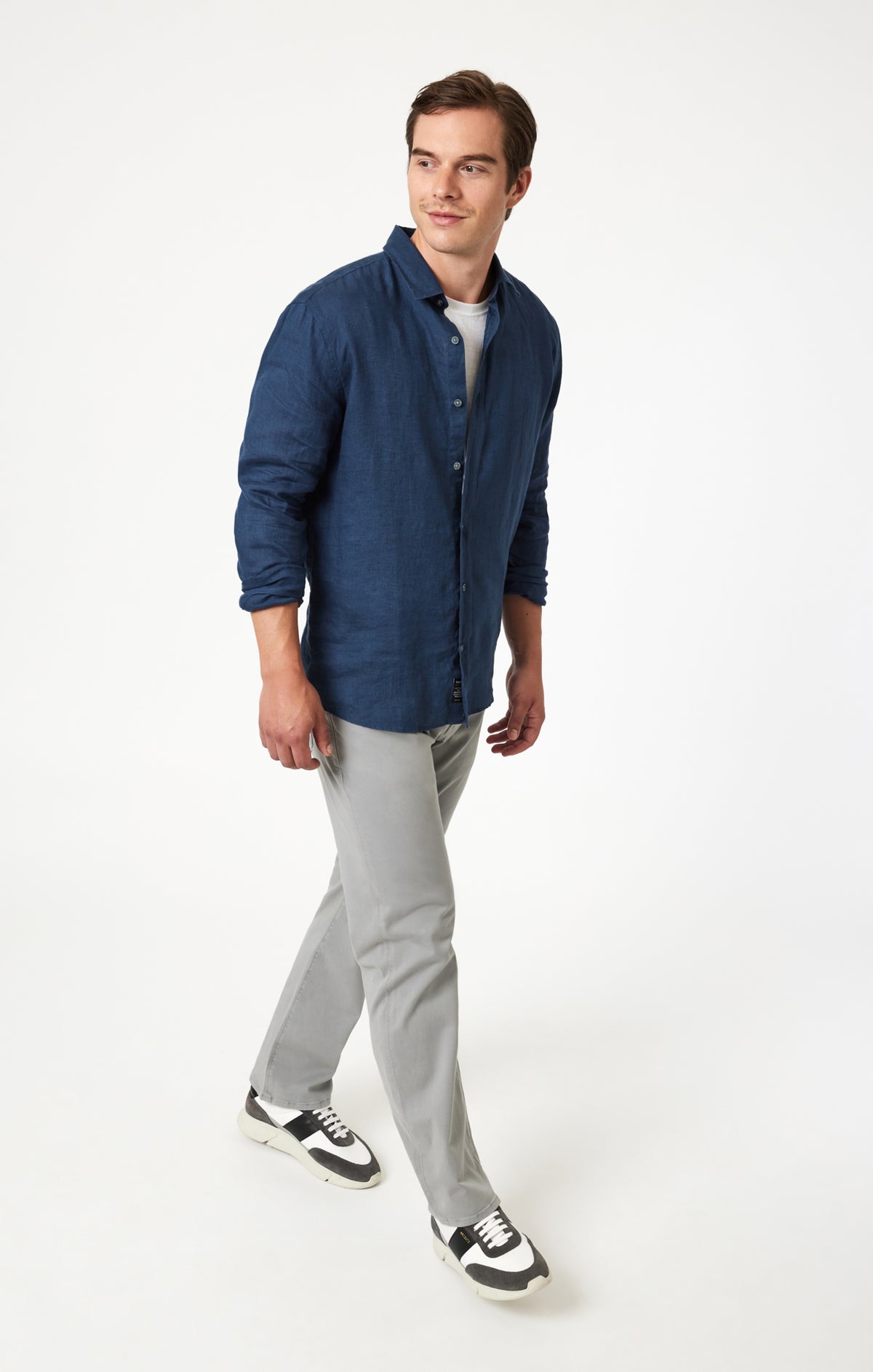 Mavi Men's Matt Relaxed Straight Leg In Stormy Casual Twill – Mavi Jeans