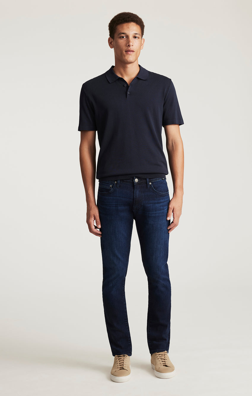 Mavi Men's Jake Slim Leg In Deep Brushed Williamsburg – Mavi Jeans