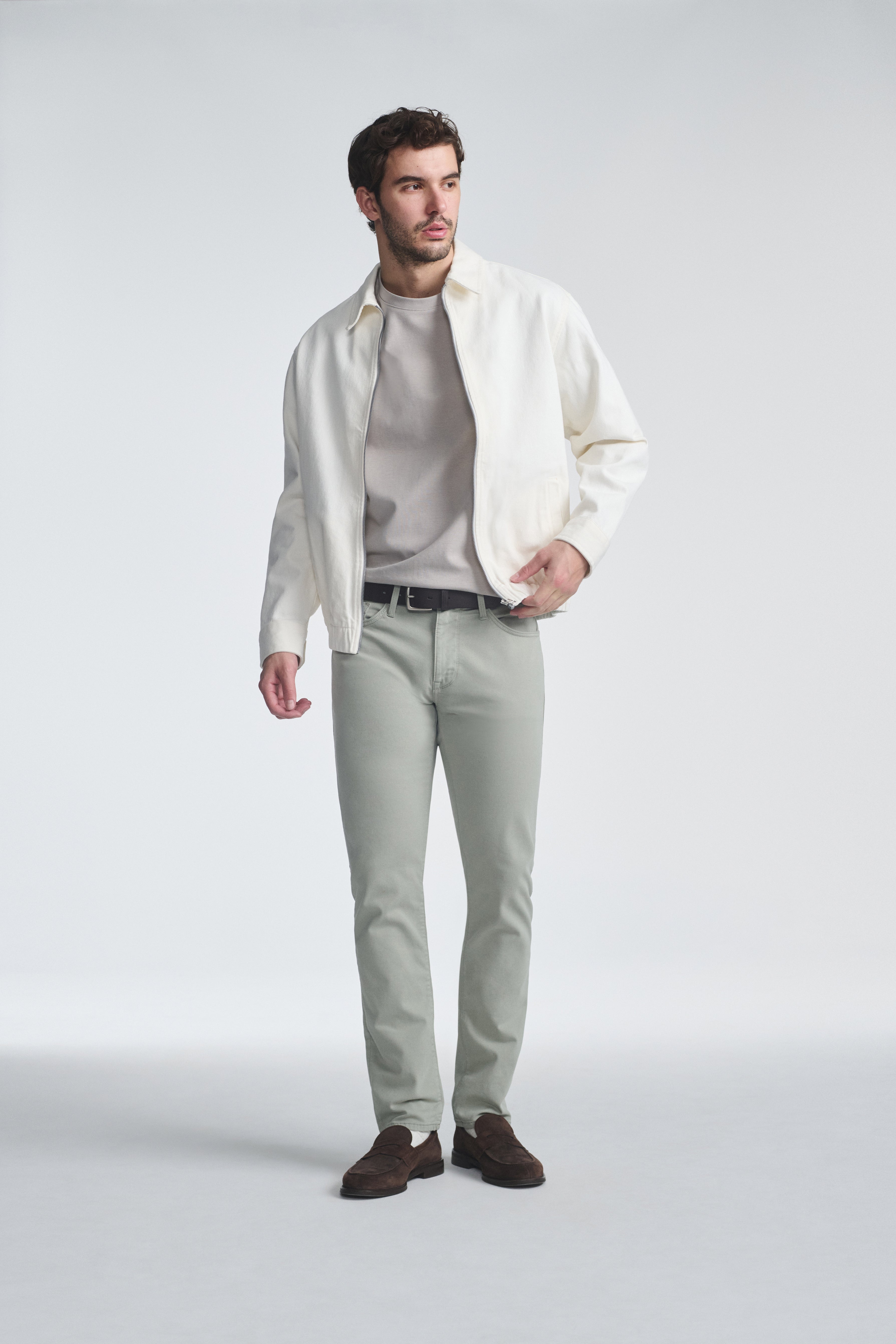 Mavi Men's Jake Slim Leg In Pistachio Athletic