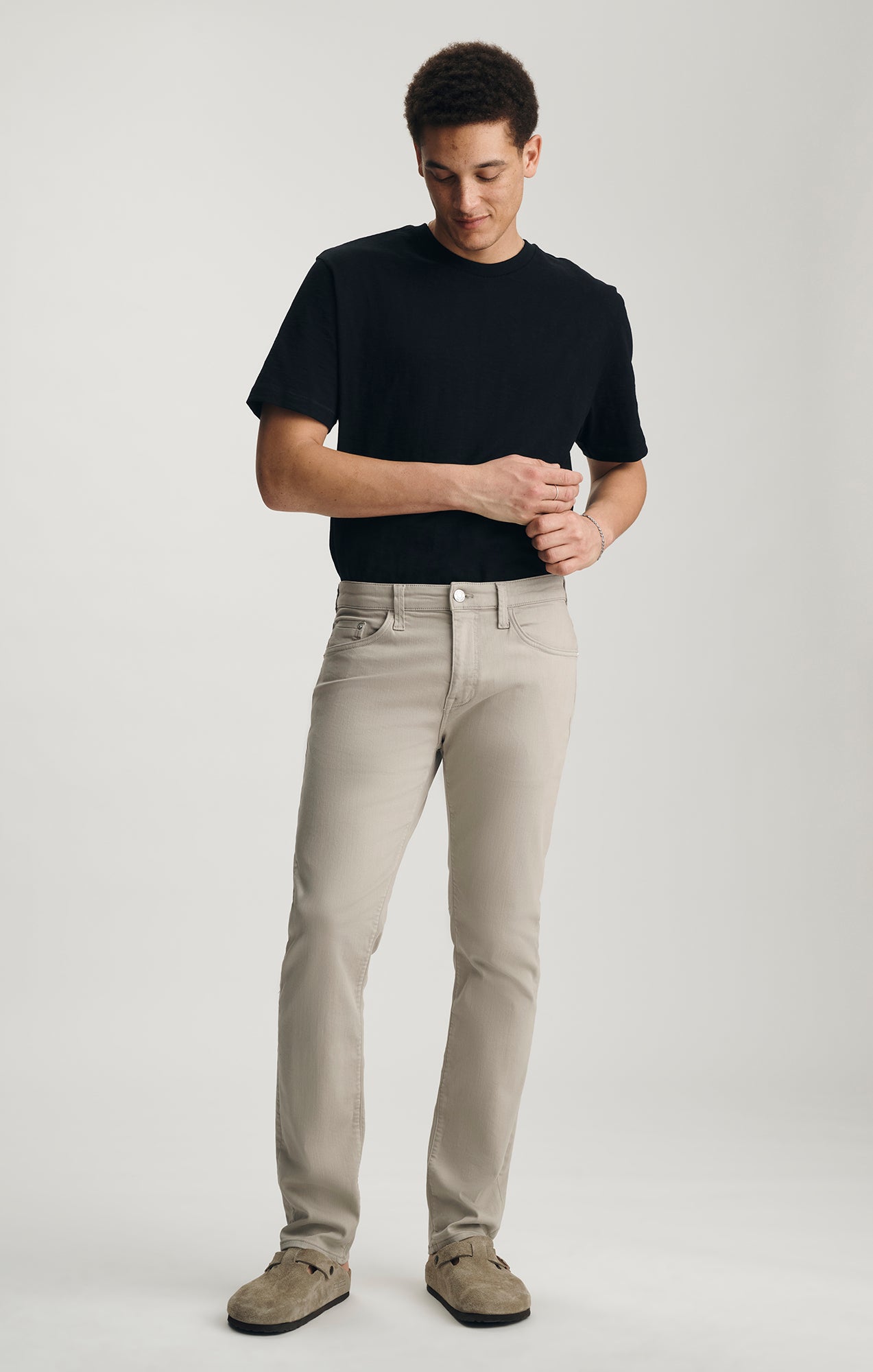 Mavi Men's Marcus Slim Straight Leg In Cumulus Cloud Supermove – Mavi Jeans